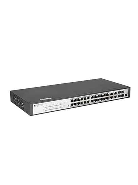 BDCOM S2528 P 24 Port Gigabit PoE Layer 2 Managed Switch With 4 SFP Online Shopping Site For