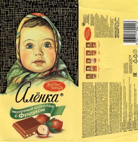 Шоколад Аленка СССР — Balabolkina Ru