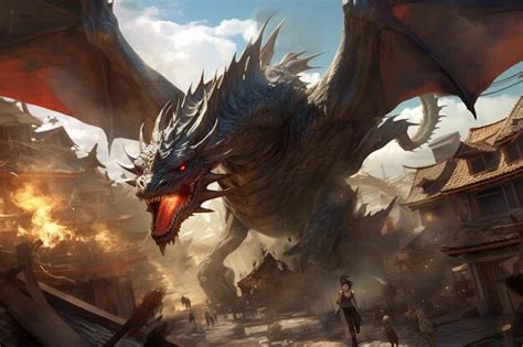 Premium Photo Dragon Rider