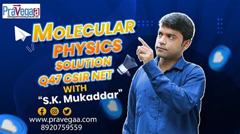 Q47 Csir Net December Molecular Physics Solution Youtube