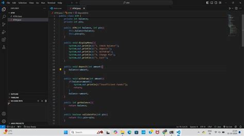 parul arora on linkedin java programming atm oop softwaredevelopment coding techinnovation…
