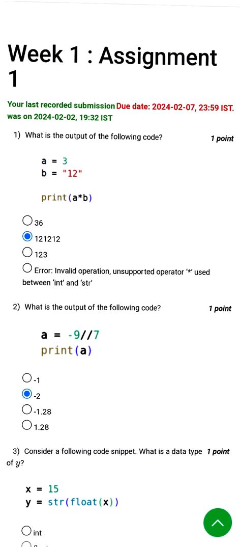 Assignment Python For Data Science Week Assignment Your Last Recorded Submission Due