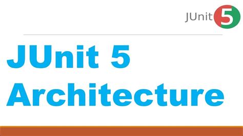 Junit 5 Architecture Junit Jupiter Junit Platform Junit 5