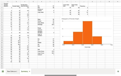 Using The Sample Estimate The Average Female Shoe Size With A Confidence Interval