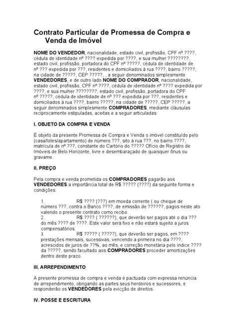 Modelo De Recibo De Venda De Imovel