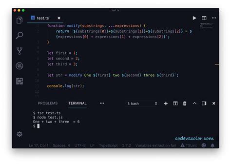 Typescript Template String Examples Codevscolor
