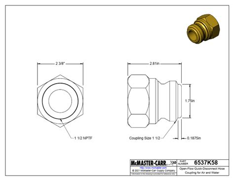 Open Flow Quick Disconnect Coupling Pdf Technology And Engineering