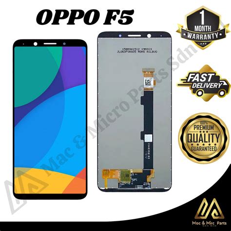 Oppo F Fullset LCD Premium Quality Touch Screen Digitizer Replacement LCD Ready Stock