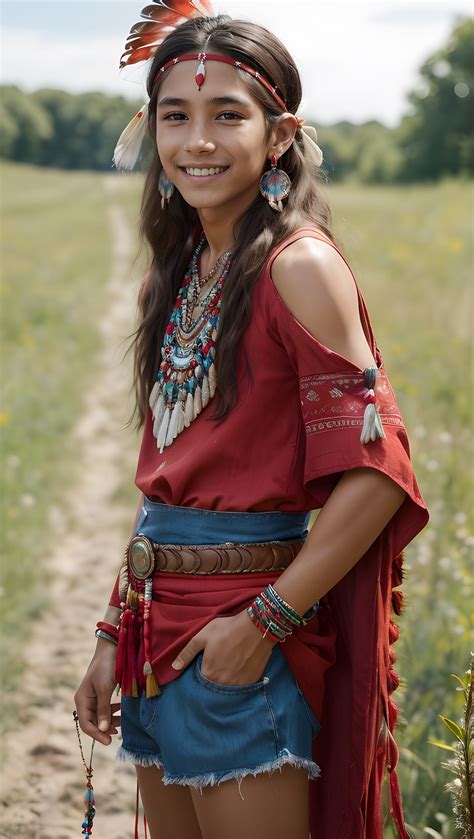 Download Ai Generated Woman Native American Royalty Free Stock