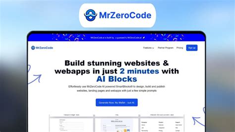 Mrzerocode Lifetime Deal 🖥️ Create Functional Websites To Webapps With