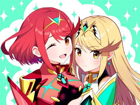 Pyra And Mythra Xenoblade Chronicles And More Drawn By Plum Ssbu Danbooru