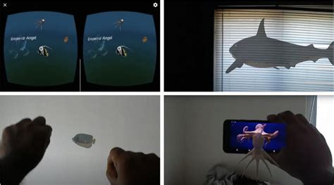 The Interface Of Different Interaction Methods From Left To Right Top