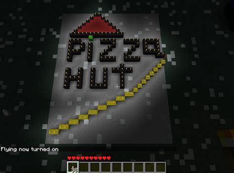 Pizza Hut Sign Minecraft Map