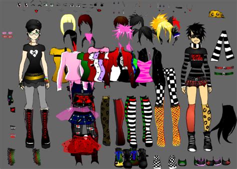 Emo Vs Punk Dress Up Play Online On Flash Museum 🕹️