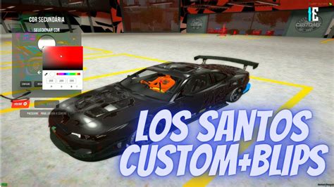 los santos custom blips fivem tutorial programaÇÃo fivem youtube