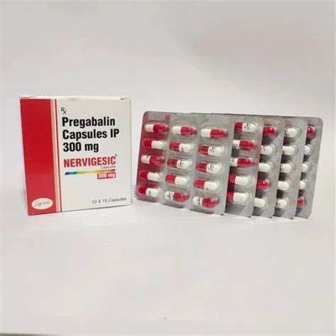Nervigesic 300mg Capsules Pregabalin Capsules At Best Price In Nagpur