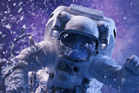우주 비행사는 우주에서 탐험합니다 일러스트 무료 다운로드 Lovepik