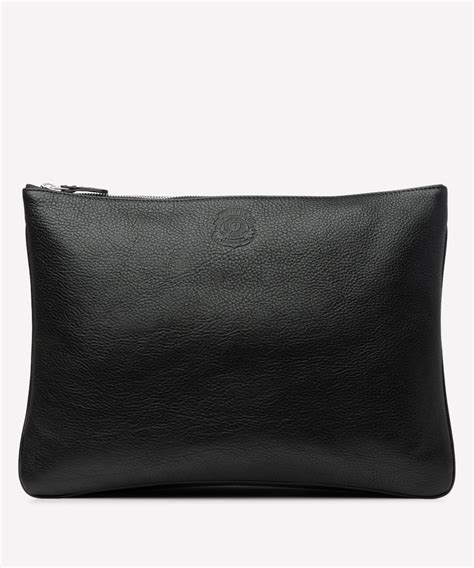 Pouch Iii No 65 Vintage Black Leather Pouch Ghurka