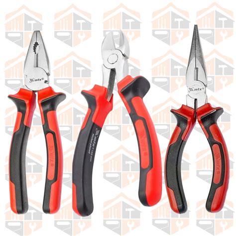 Kit Jogo Alicate Ferramentas Utilidades Universal Corte Bico Shopee Brasil