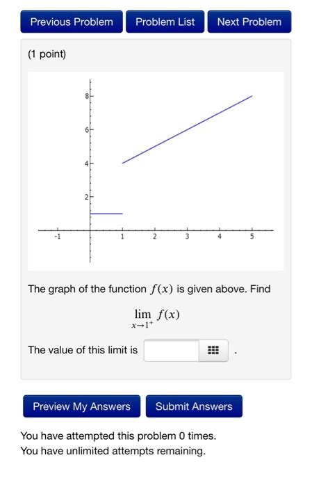 Solved Previous Problem Problem List Next Problem 1 Point
