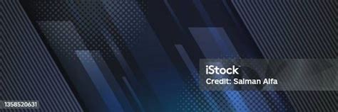 동적 추상 파란색 배너 배경 포스터 기술 네트워크 벡터 일러스트레이션 프리젠 테이션 배너 표지 웹 전단지 카드 포스터 벽지 질감을위한 벡터 일러스트 디자인 0명에 대한 스톡