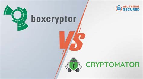 Cryptomator Vs Boxcryptor Does It Matter Which I Use