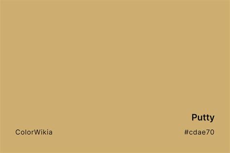 9 Shades Of Putty Color