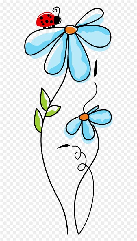 Hermosos Dibujos De Flores Para Niños