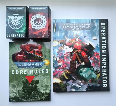 Armageddon 40k Core Rules Imperator Chapter Approved Dominatus