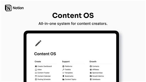 Notion Content Operating System