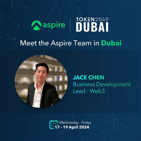 Token2049 Dubai Web3 Blockchain Jace Chen