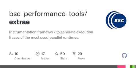 Github Bsc Performance Toolsextrae Instrumentation Framework To Generate Execution Traces Of