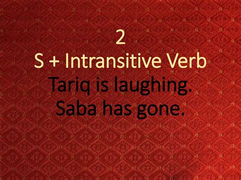 English Sentence Structures Ppt