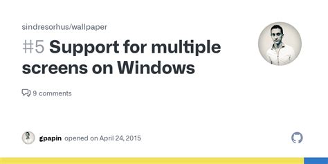 Support For Multiple Screens On Windows Issue 5 Sindresorhus