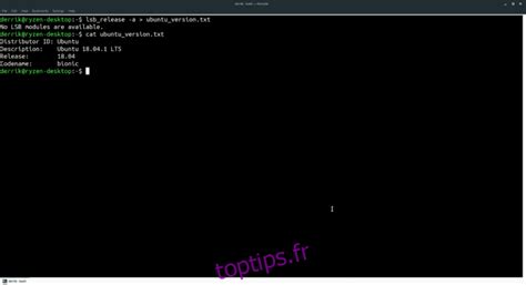Comment Générer Des Commandes Linux Dans Un Fichier ~ Toptipsfr