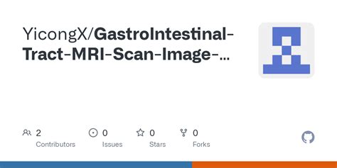 Github Yicongx Gastrointestinal Tract Mri Scan Image Segmentation