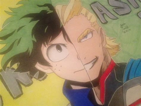 Boku No Hero Midoriya All Might ️ •arte Amino• Amino