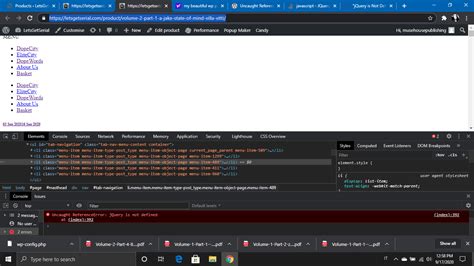 Javascript Uncaught Reference Error Jquery Not Defined Stack Overflow