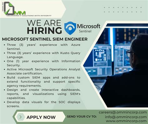 Omm It Solutions On Linkedin Microsoftsentinel Siem Azuresentinel