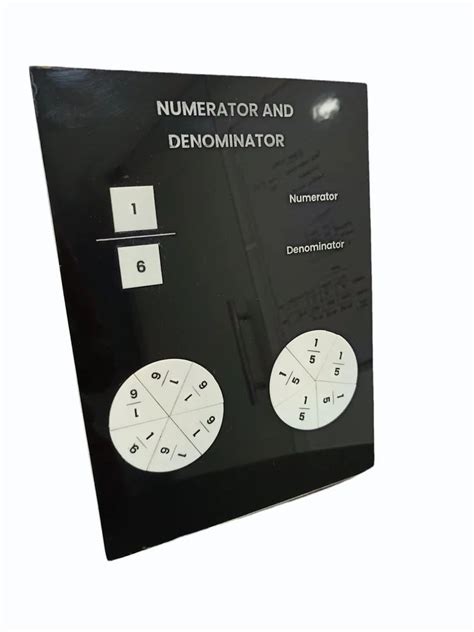 Wood Multicolor Primary Numerator Denominator Math Set At Rs 1600piece