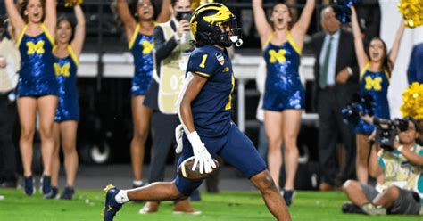 Michigan Wr Andrel Anthony Jr Enters Transfer Portal On3