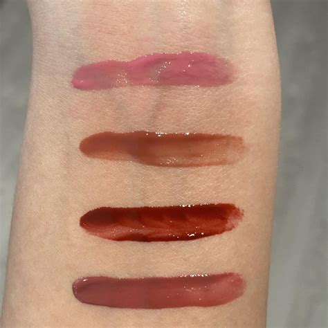 Multiple Brand Lip Tint Swatches Rasianbeauty