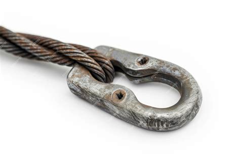Wire Pulling Grip Clevis Isolated On White Background Premium Ai