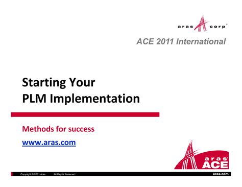 Starting A Global PLM Implementation Using An Agile Deployment Methodology With Aras PPT