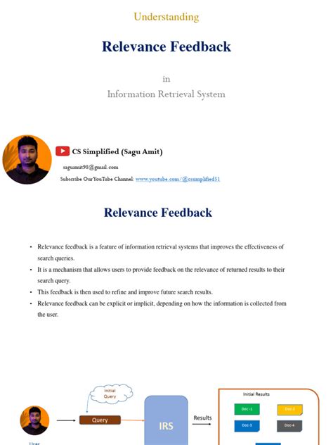 Relevance Feedback Slides Pdf Pdf Information Retrieval Information Science