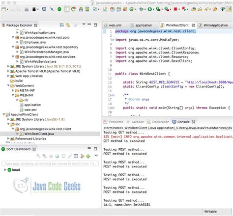 introduction to apache wink java code geeks