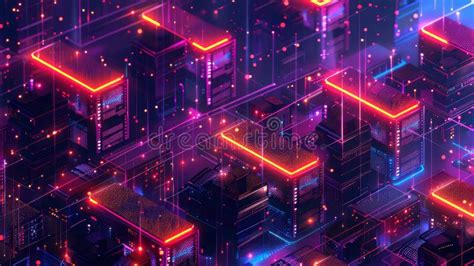 Efficient Data Center Management Generative Ai Stock Illustration Illustration Of Management