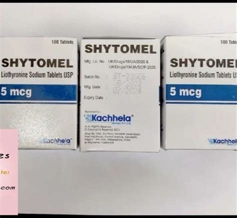 Cytomel 5mcg Liothyronine Sodium Tablets At ₹ 250bottle In Nagpur Id