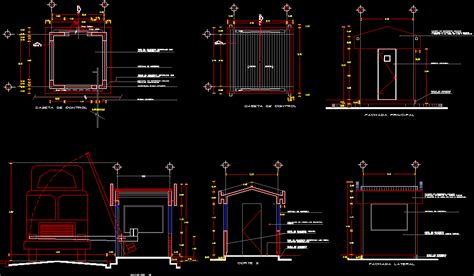 Caseta De Vigilancia En Revit 2019 3d En Rvt 3 93 Mb Librería Cad