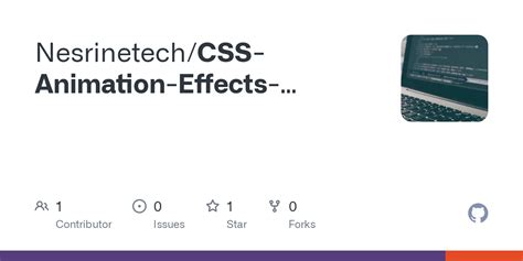 GitHub Nesrinetech CSS Animation Effects Loading Page